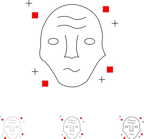 Alien Galaxy Science Space Ufo Bold And Thin Black Line Icon Set 19093558 Vector Art At Vecteezy