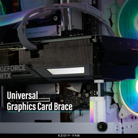Jual Ezdiy Fab Argb Knot Type Universal Vga Gpu Graphic Card Support Anti Sag Holder Bracket