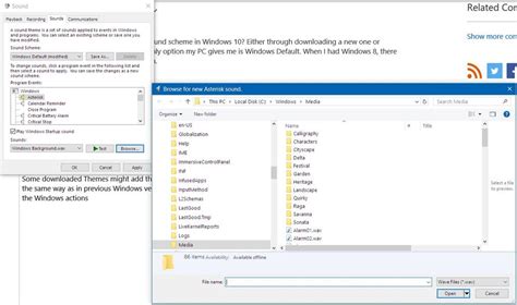 How To Change The Default Sound Scheme For Windows Microsoft Community