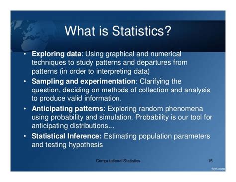 Introduction To Computational Statistics
