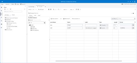 Supercharge Your Column Management With The Manage Columns Step In Sas