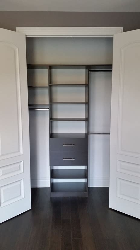 Reach In Closet Double Dowel Closet Organizers