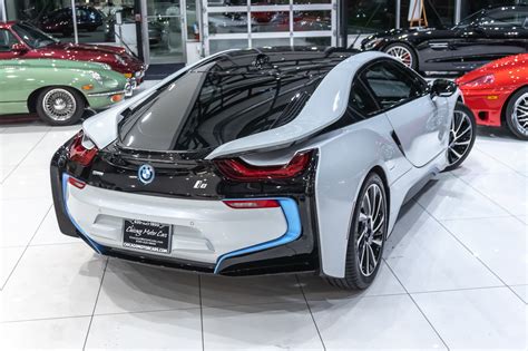 Bmw I8 White Back Sleek Elegance Meets Performance
