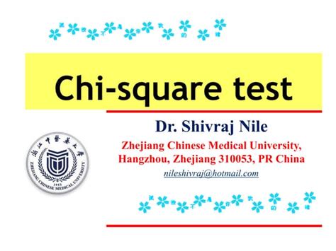 Chi Square Imp Ppt Physics Science