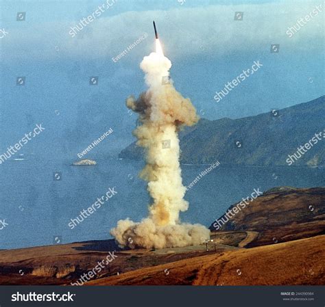 Intercontinental Ballistic Missile Explosion