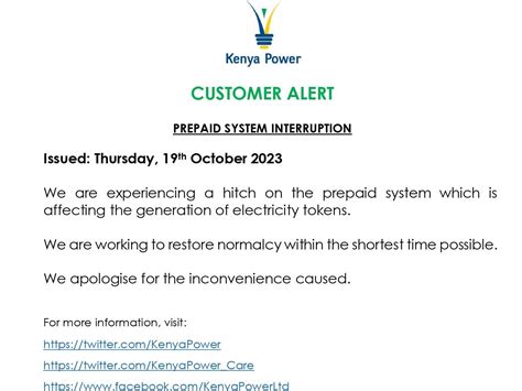 KPLC Prepaid Token Failure Why You Can T Buy Tokens Today