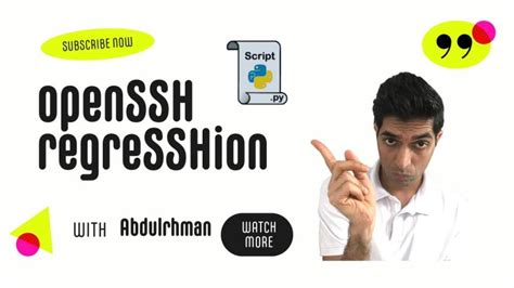 Abdulrhman Mohammad On Linkedin Python Script For Openssh Regresshion