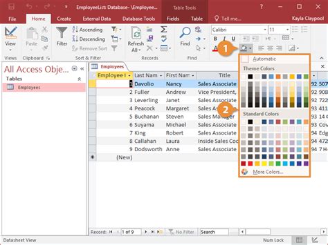 Change Gridlines And Cell Effects CustomGuide