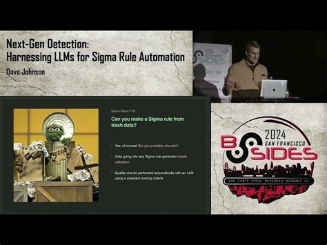 Free Video Next Gen Detection Harnessing Llms For Sigma Rule Automation From Security Bsides