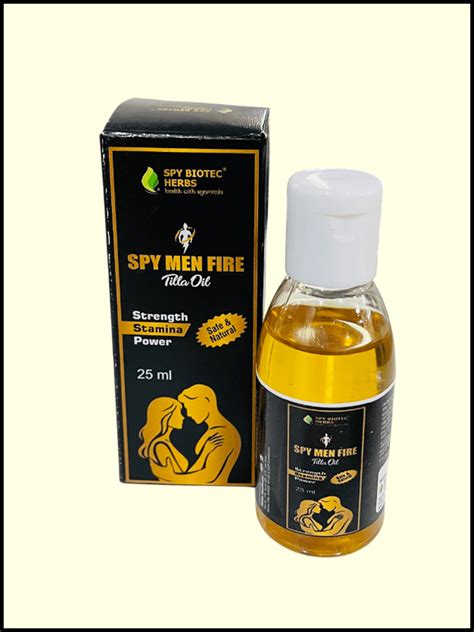 Spy Men Fire Oil Spy Biotec Herbs