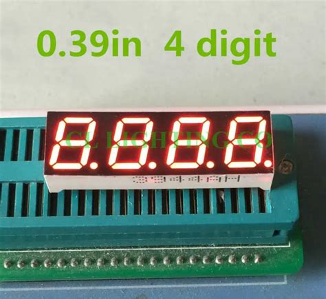 Pcs Bit Bit Common Cathode Positive Digital Tube In Red LED Display Segment