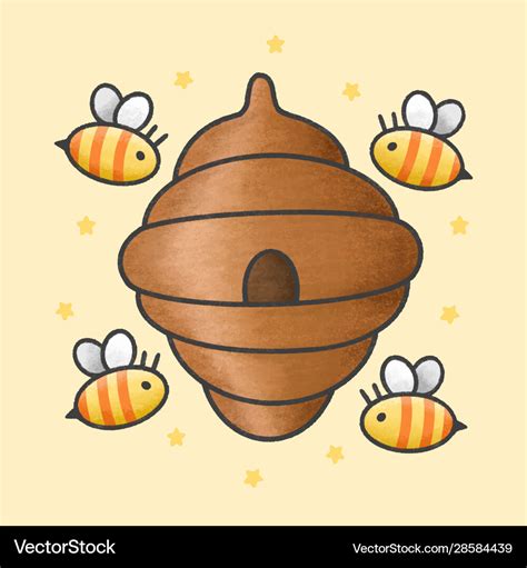 Cartoon Beehive