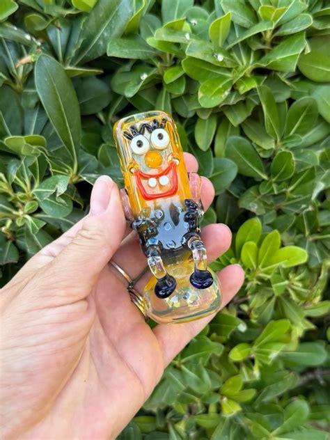 Spongebob Apollo Glass Hand Pipe Shop Spoons On Glasspass