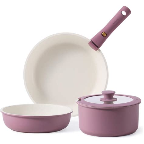 Carote 5pcs Pots And Pans Set Non Stickcookware Set Detachable Handle