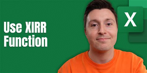 How To Use The Xirr Function In Excel Explained Easy Spreadsheeto