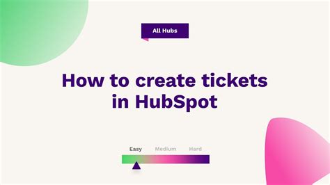 How To Create Tickets In Hubspot Hubspot Help Youtube