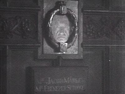 Haunted Door Knocker Charles Dickens A Christmas Carol Scrooge 1935