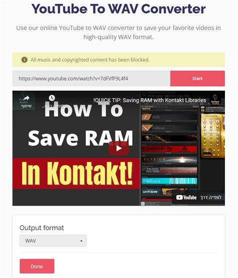 Best Free Youtube To Wav Online Converters Knowsaudio
