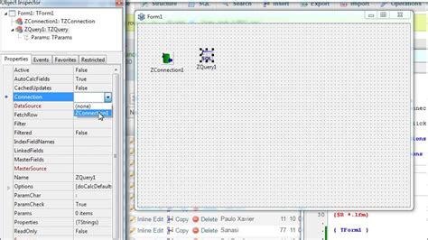 connect mysql database lazarus youtube