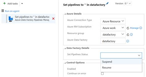 Azure Data Factory Pipelines Management