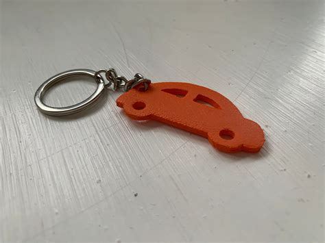 Car Custom Keyring 3d Print Stl File 3d Printing Keychain Birthday Ts Party Bags Small