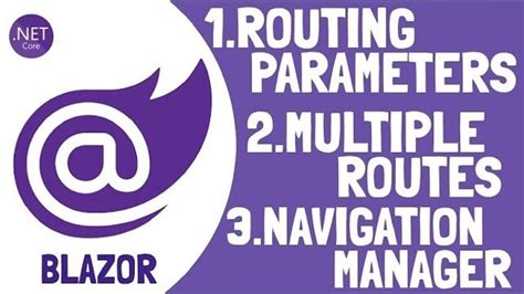 Blazor Routing Multipleroutes Parameters And Navigationmanager