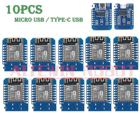Wifi Nodemcu Lua Iot Usb Type C Micro Esp8266 Esp 12f Ch340g V2 D1