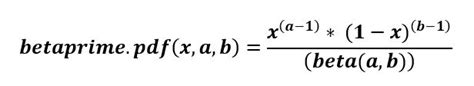 Scipy Stats Betaprime Python GeeksforGeeks