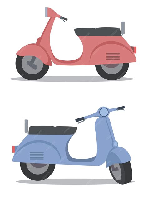 Premium Vector Scooter Vector Design