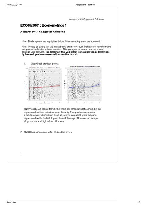 assignment 3 solution assignment 3 suggested solutions 1 ecom20001
