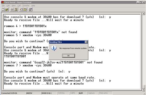xmodem to recover 6500 issues cisco community