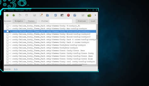 How To Install Conky And Conky Manager On Linux GUI Fosslicious