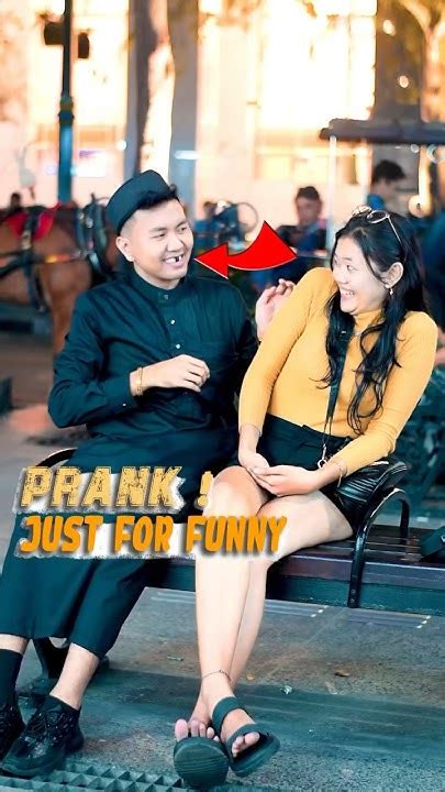 prank modus ke cewek cantik🤣😍 viral funny comedy prank shorts