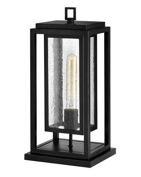 Hinkley Republic Composite 1 Light Outdoor Pier Mount Double Frame