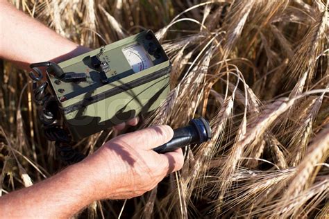 Measuring Radiation Stock Image Colourbox