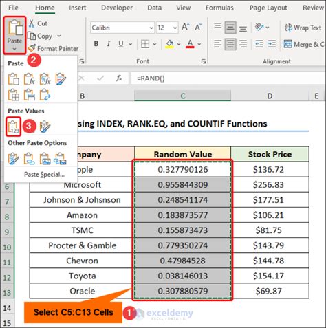 How To Randomize A List In Excel Without Duplicates 4 Ways