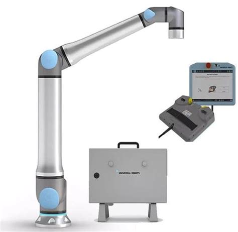 Ur 20 Cobot Robot With Schunk Opr 101 P00 S Gripper Parts And Robot End Fixture End Effector For