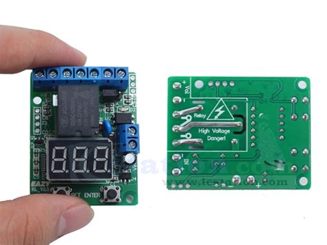 DC V Programmable Trigger Time Delay Switch Controller Seconds Minutes