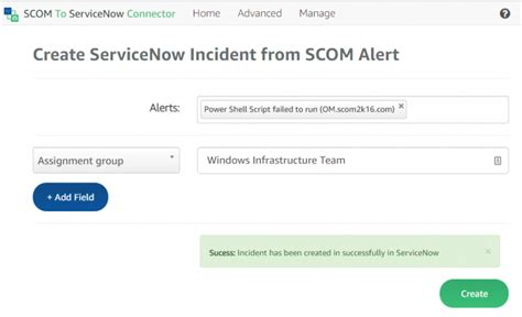 Introducing The Scom To Servicenow Connector Scom Maintenance Mode