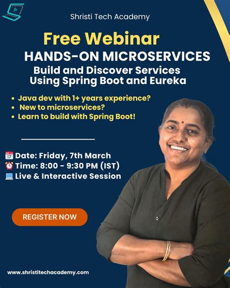 microservices springboot javadeveloper webinar eureka api