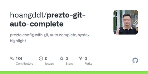 Github Hoangddtprezto Git Auto Complete Prezto Config With Git