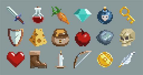 Artstation Pixel Items