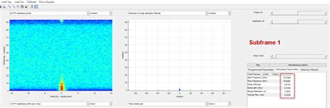 AWR BOOST MmWave Studio Show Wrong Calculated Parameter If We Use Two Subframe Sensors