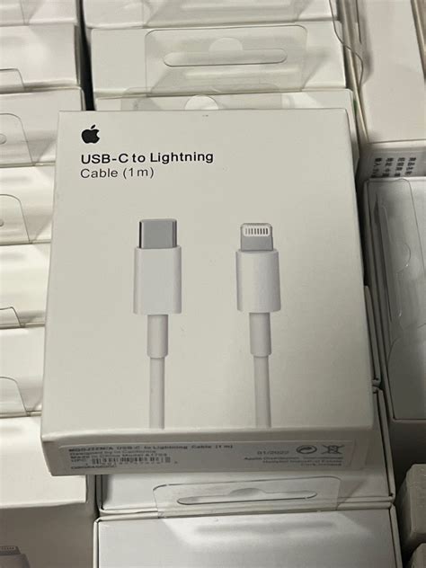 Cabo Usb C Lightning Carregador Iphone Novo Original Apple Lacrado Iphone Apple Nunca Usado