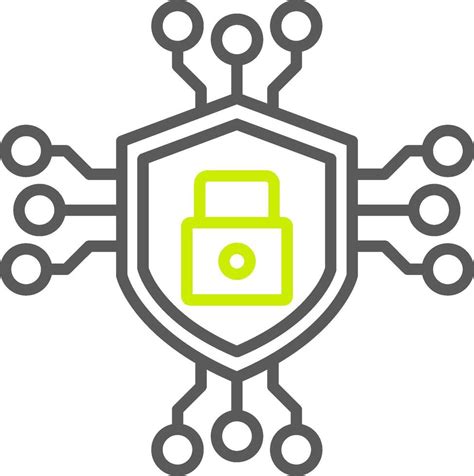 Data Encryption Line Two Color Icon 43477369 Vector Art At Vecteezy