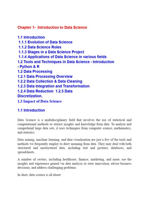 1 Data Sci Chapter 1 Pdf Data Science Scrum Software Development