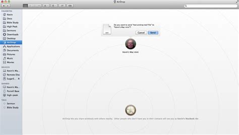 How To Share Files Using Airdrop Between Two Macs