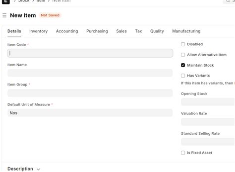 only item code without name how to this frappe forum