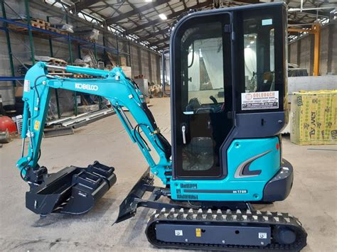 Kobelco Sk17sr 3e Minibagger Inkl Ms01 Löffelpaket Rädlinger Neu In