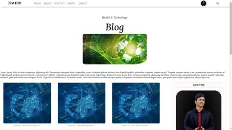 Github Anantnipunge Blog Website This Is My Personal Blog Website Created Using React Js